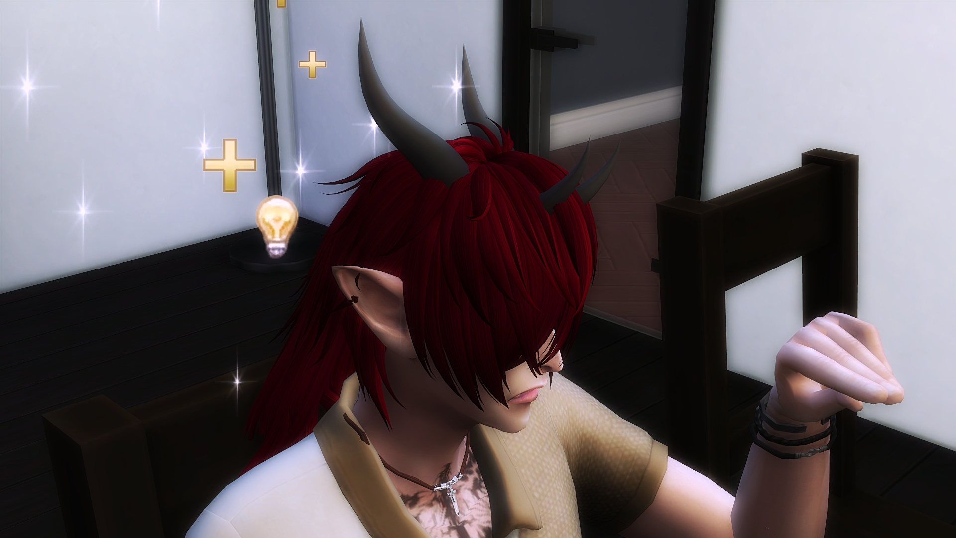 Horns - Dragon 01 - The Sims 4 Create a Sim - CurseForge