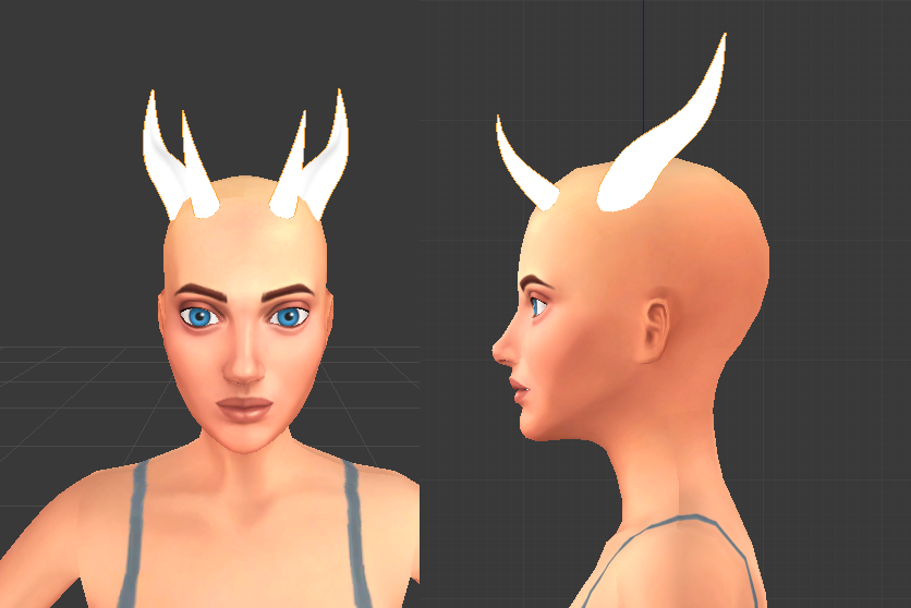 Horns - Dragon 01 - The Sims 4 Create a Sim - CurseForge