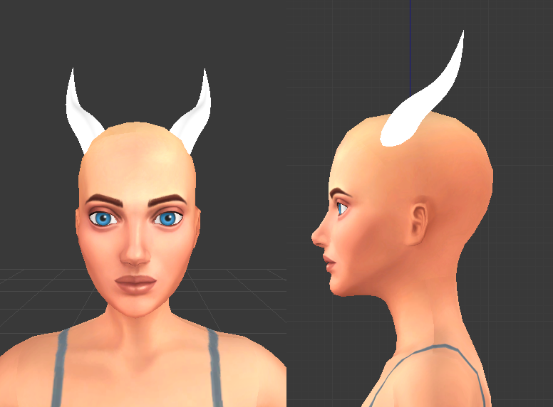 Horns - Dragon 02 - The Sims 4 Create a Sim - CurseForge