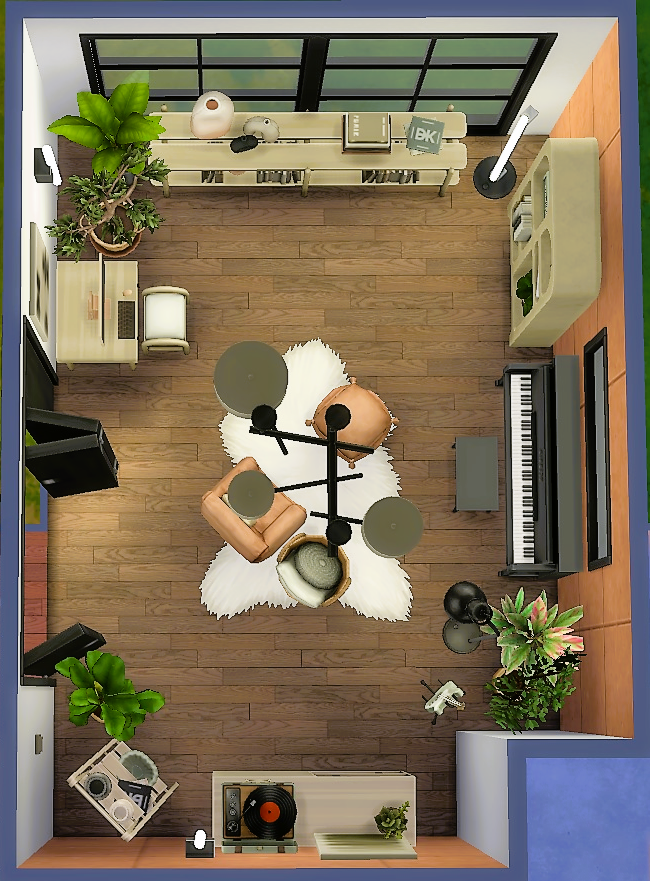The Music Room - The Sims 4 Rooms / Lots - CurseForge