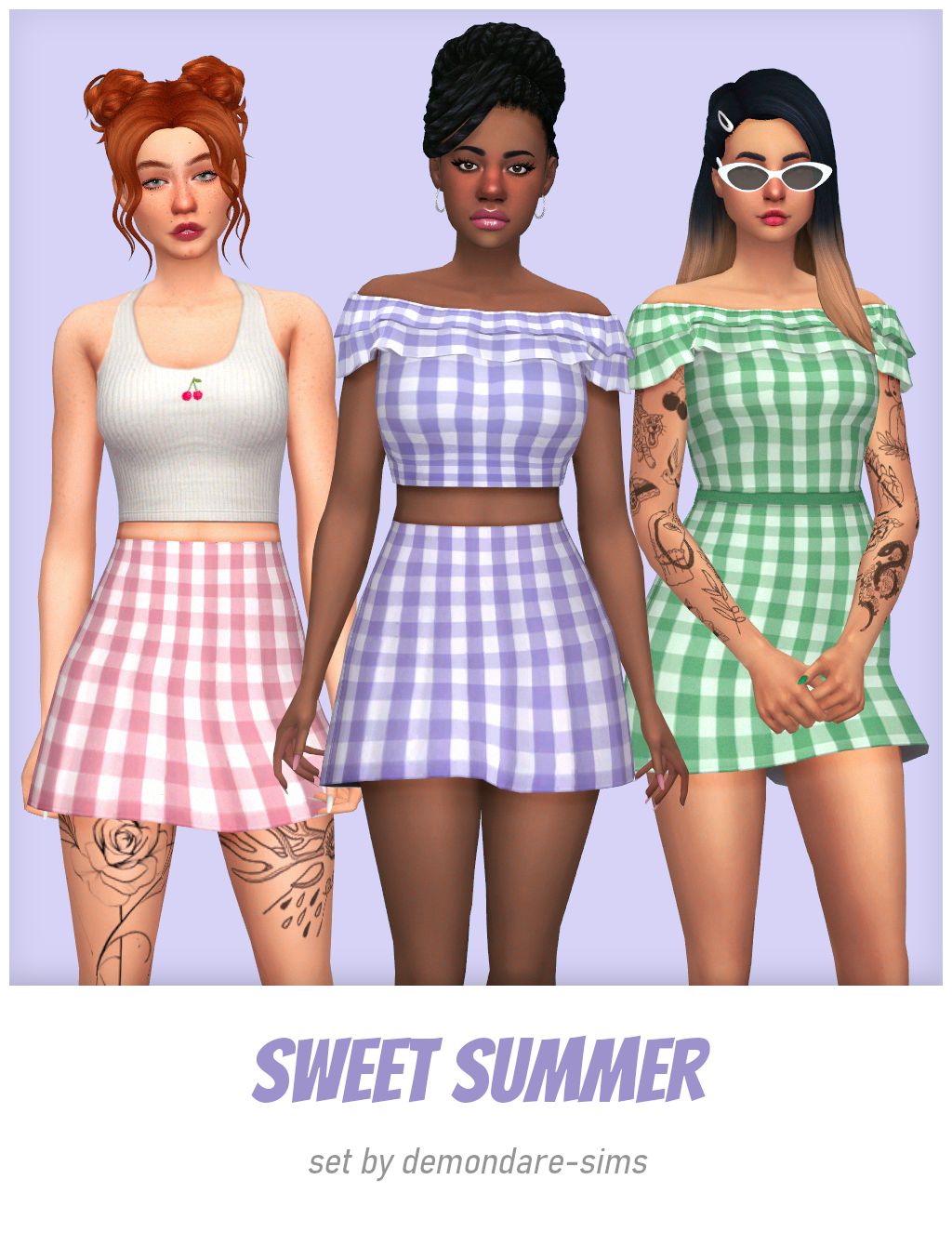 Sweet Summer Collection - The Sims 4 Create a Sim - CurseForge