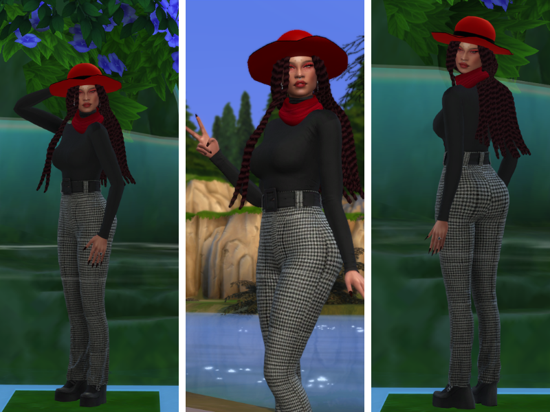 FatalRoseCreations Sun Hat Pose Pack - The Sims 4 Mods - CurseForge