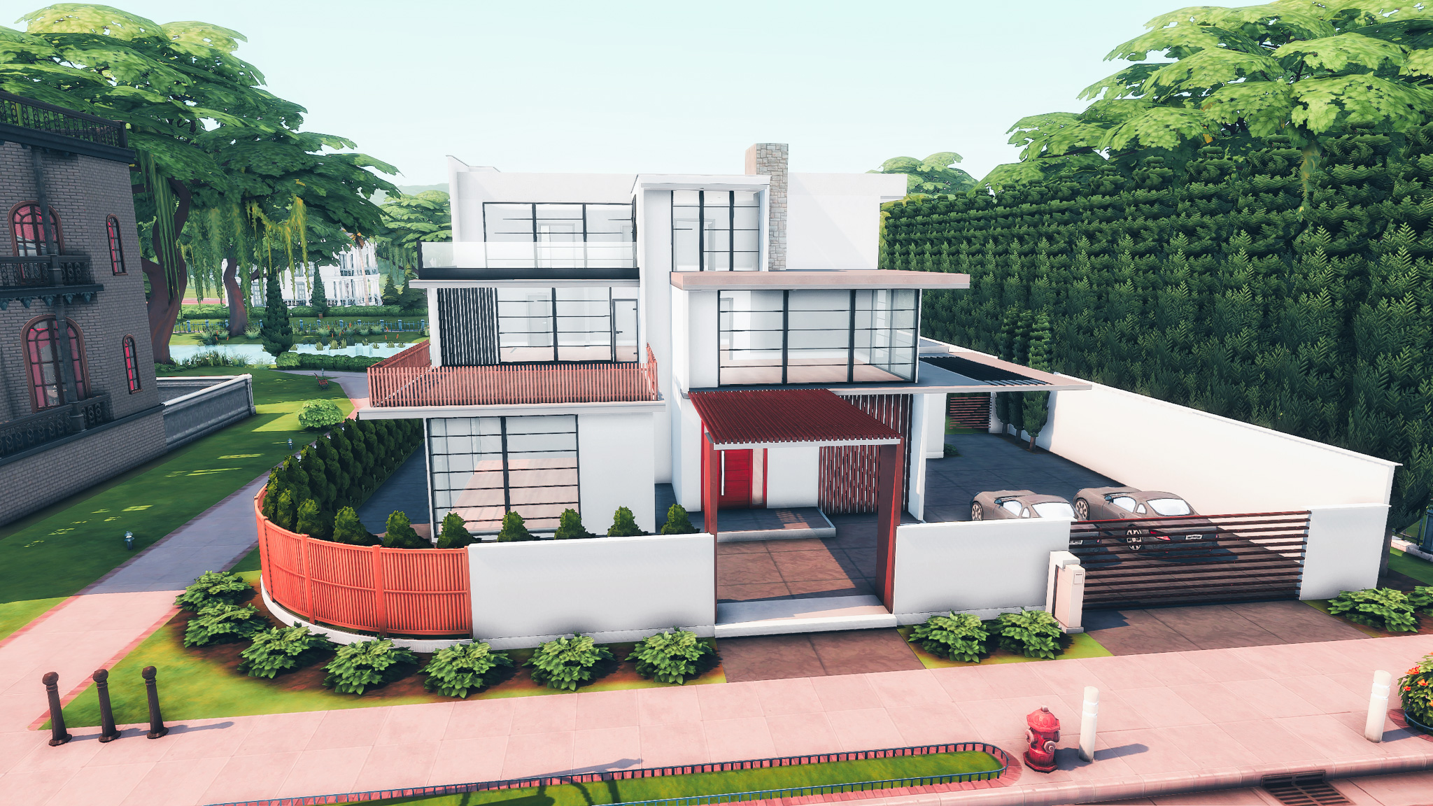 Dream Modern Home - The Sims 4 Rooms / Lots - CurseForge
