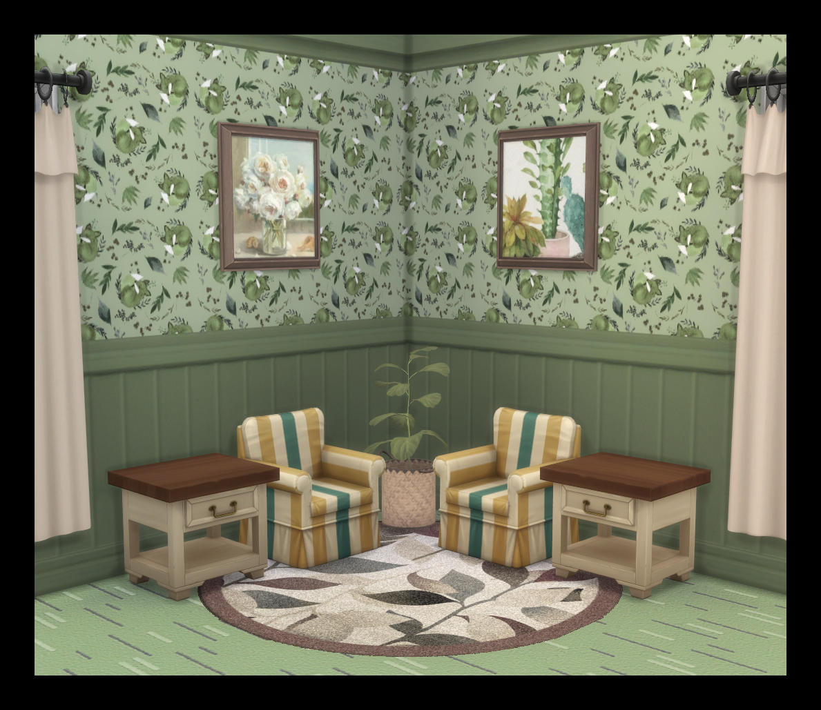 Rustic Recollections Painting Collection - Gallery - The Sims 4 Build ...