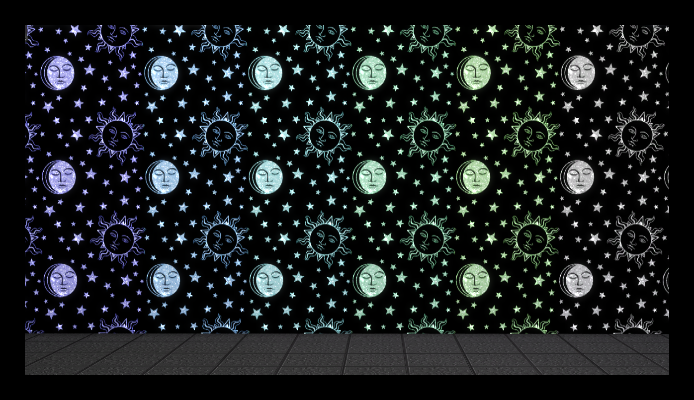 Sparkling Celestial Animated Walls - The Sims 4 Build / Buy - CurseForge