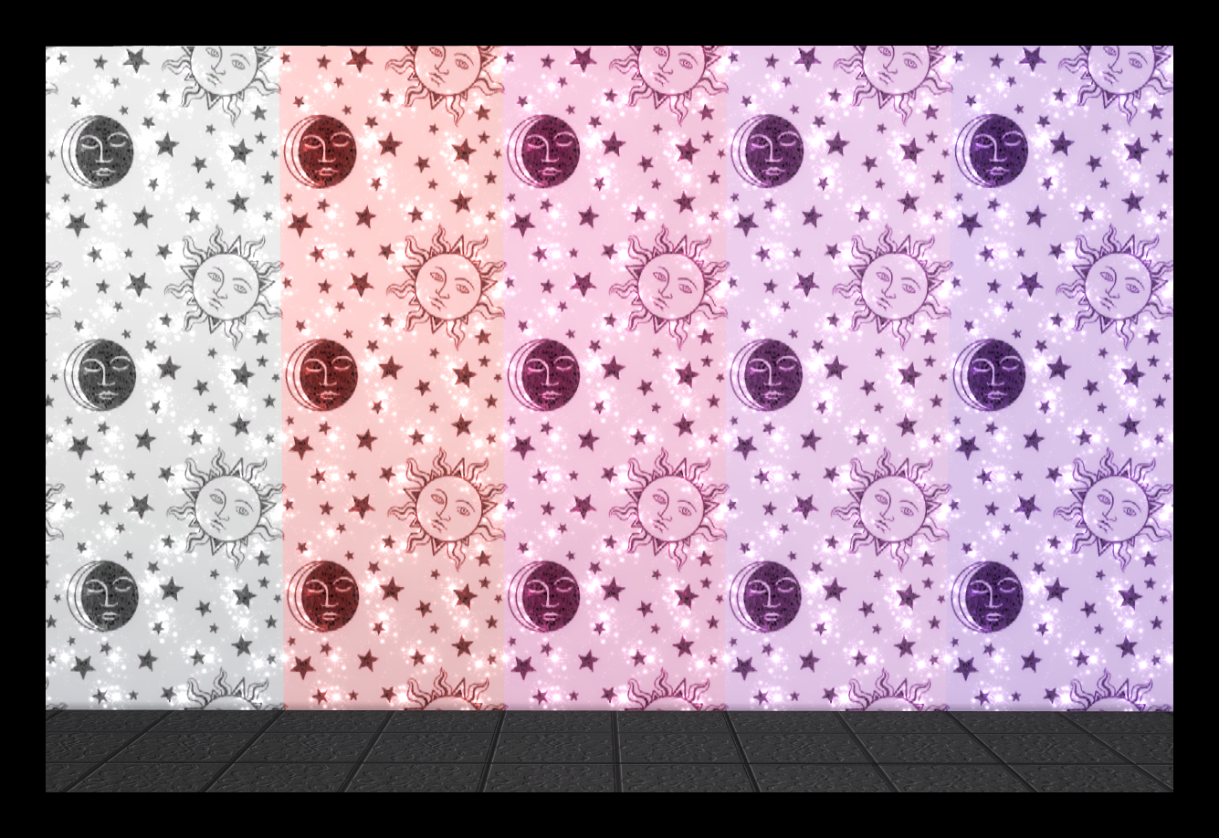 Sparkling Celestial Animated Walls - The Sims 4 Build / Buy - CurseForge