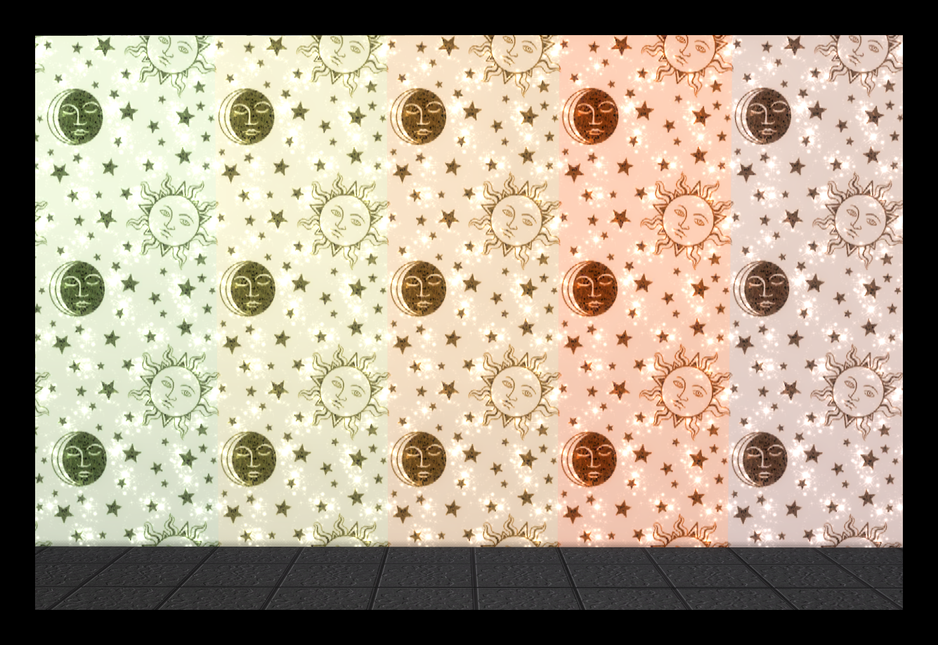 Sparkling Celestial Animated Walls - The Sims 4 Build / Buy - CurseForge