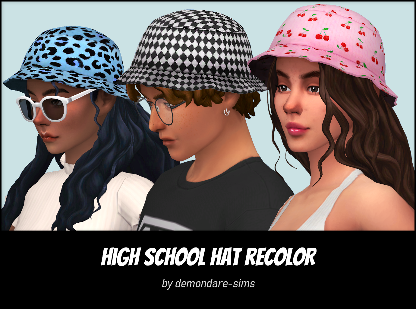High School Hat - The Sims 4 Create a Sim - CurseForge