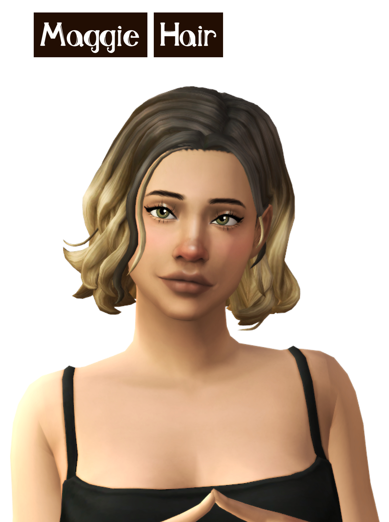 Maggie Hair for The Sims - Gallery - The Sims 4 Create a Sim - CurseForge