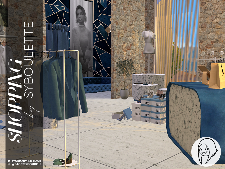 Shopping set (2020) - The Sims 4 Build / Buy - CurseForge