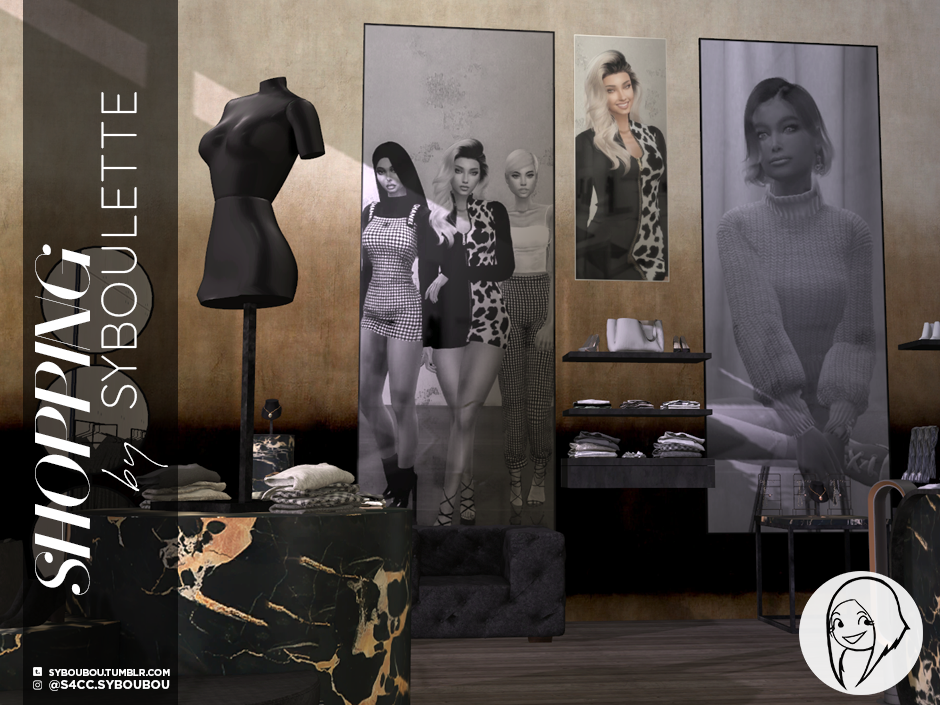 Shopping set (2020) - The Sims 4 Build / Buy - CurseForge