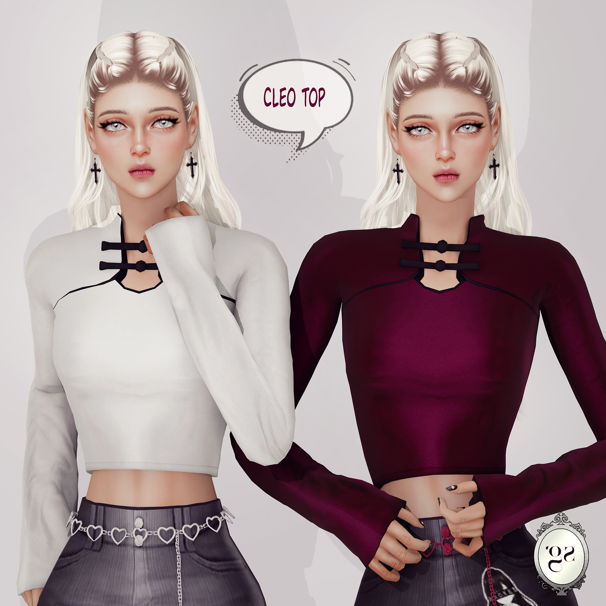 Cleo top 2023 - The Sims 4 Create a Sim - CurseForge