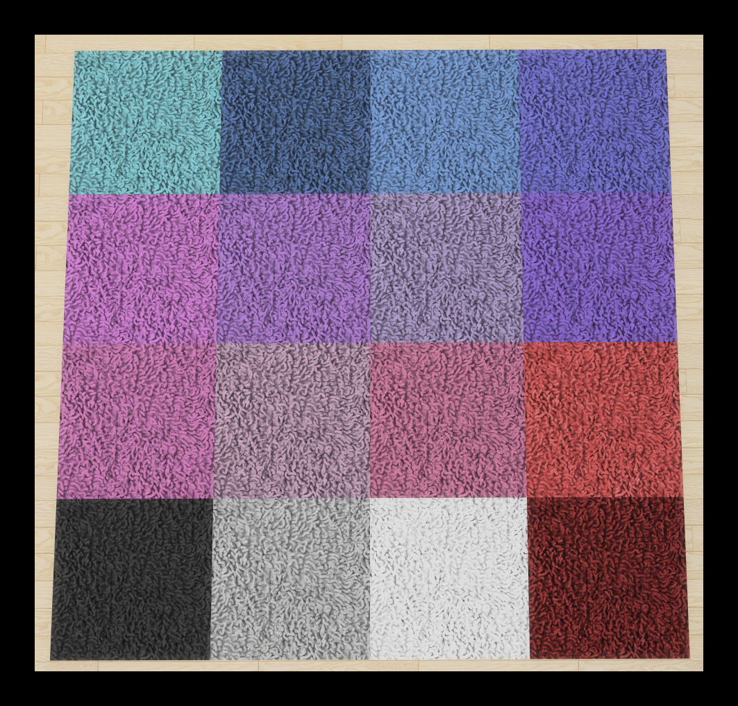 Sensational Shag Carpeting - 32 Colours - The Sims 4 Build / Buy ... Sensational Shag Carpeting - 32 Colours - The Sims 4 Build / Buy ...