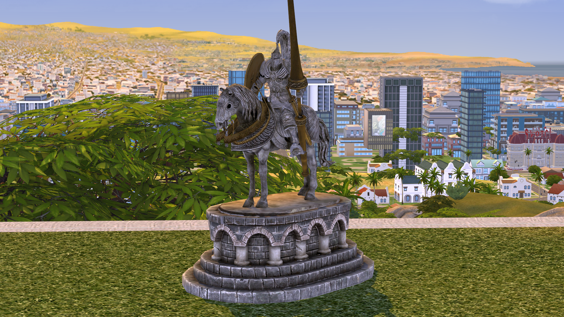 Sun Rider statue by Jochi - The Sims 4 Build / Buy - CurseForge
