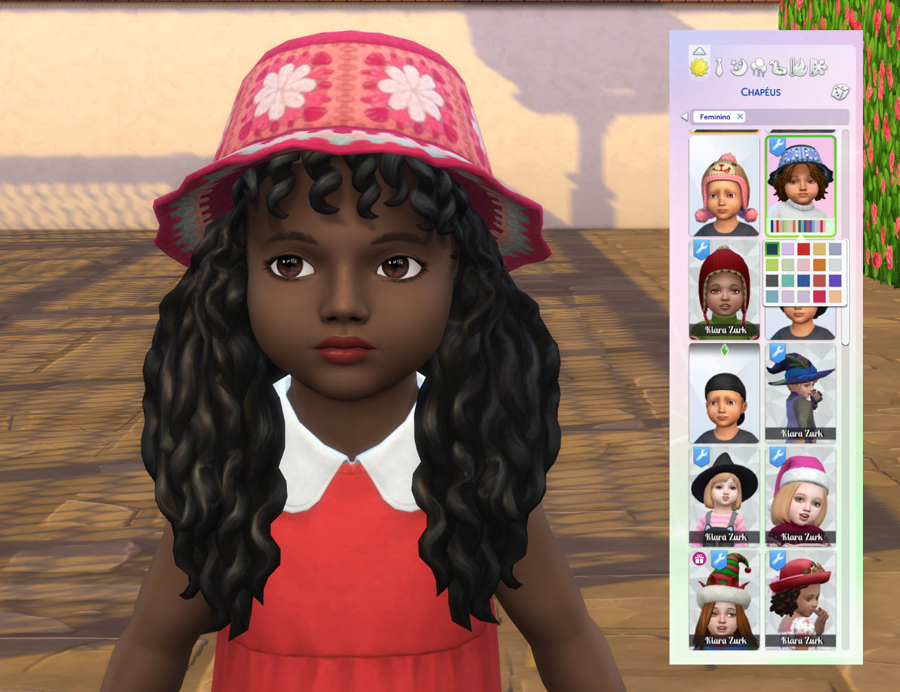 Bucket Crochet for Toddlers - The Sims 4 Create a Sim - CurseForge