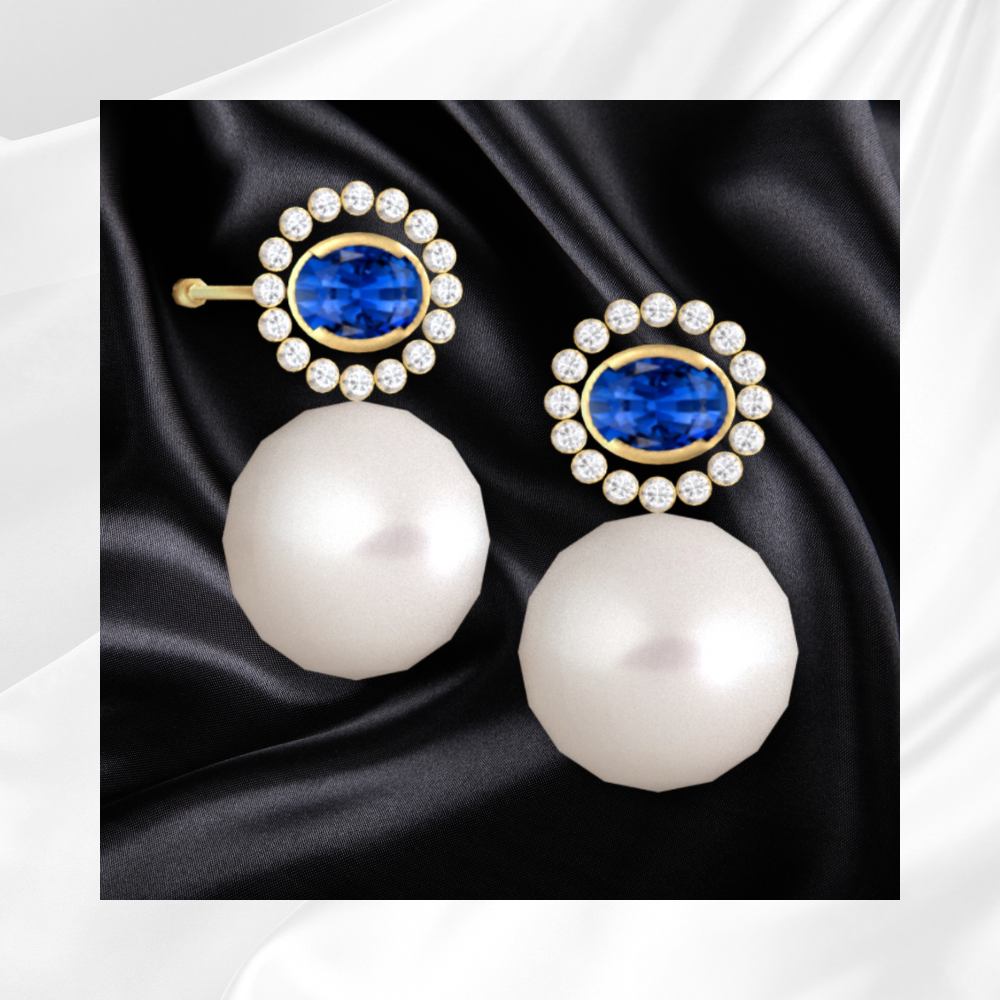 Sapphire Pearl Studs - The Sims 4 Create a Sim - CurseForge