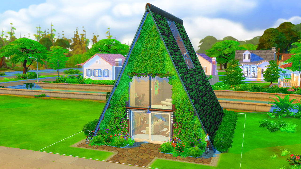 A FRAME HOUSE - Gallery - The Sims 4 Rooms / Lots - CurseForge
