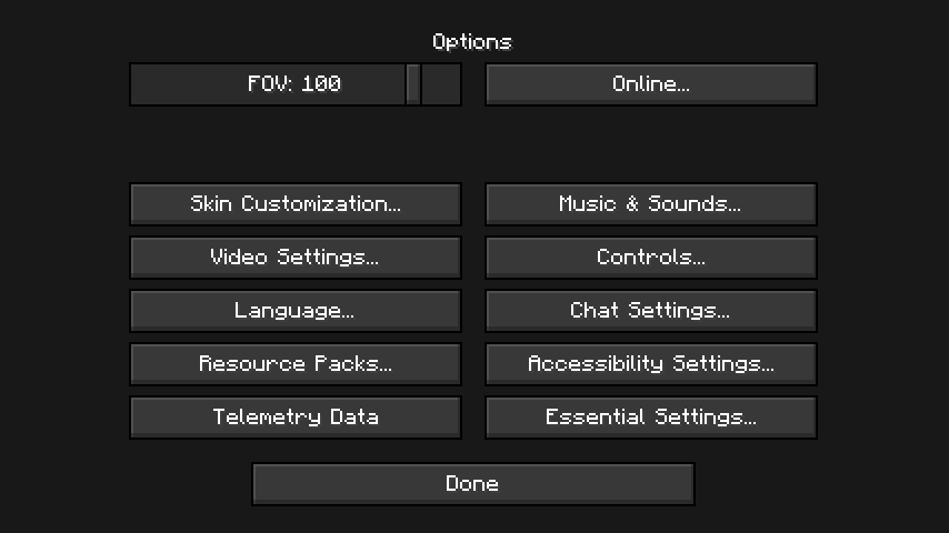 Essentials-Style Buttons - Minecraft Resource Packs - CurseForge