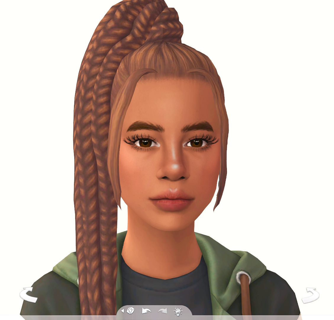 Jenna Hair - The Sims 4 Create a Sim - CurseForge