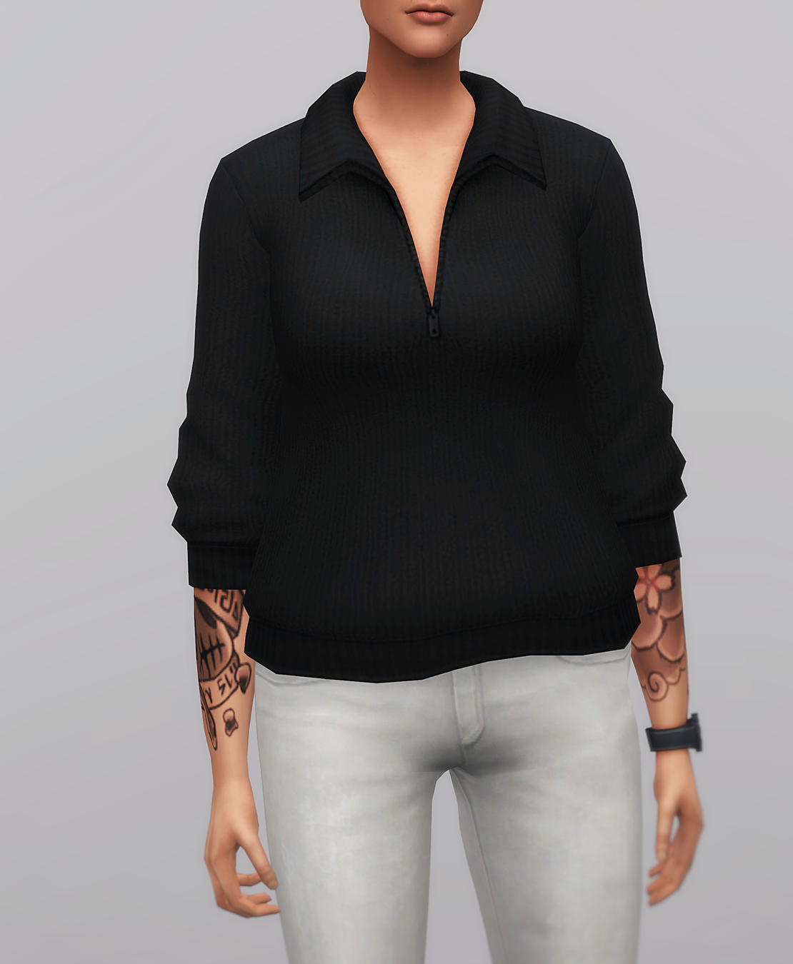 Sadea Wool Sweater - The Sims 4 Create a Sim - CurseForge
