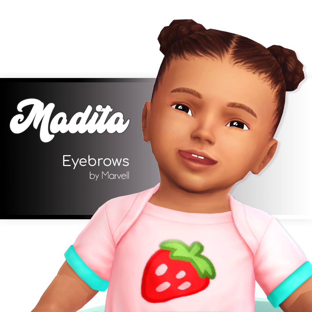 Eyebrow Collection for Infants by Marvell - The Sims 4 Create a Sim ...