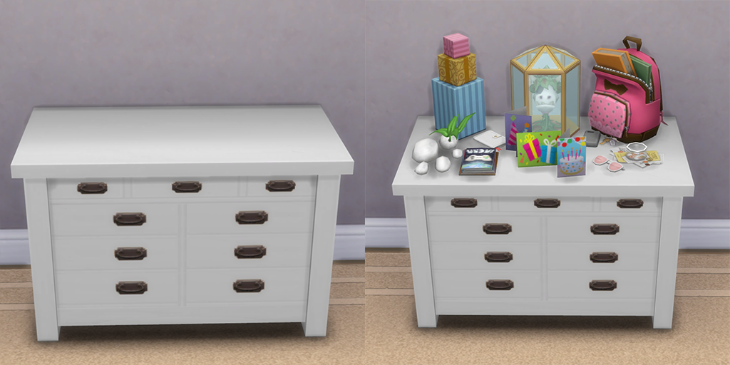 The dresser - The Sims 4 Build / Buy - CurseForge