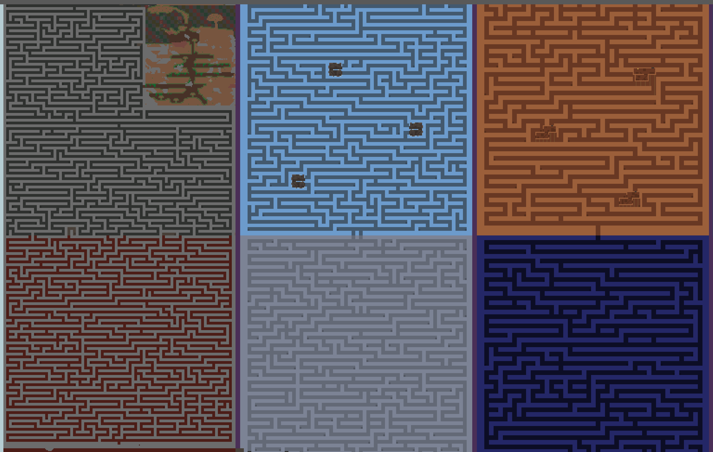 Biome Labyrinth - Terraria Maps - CurseForge