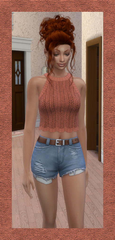 Knit Tank Retextured and Recoloured - Gallery - The Sims 4 Create a Sim ...