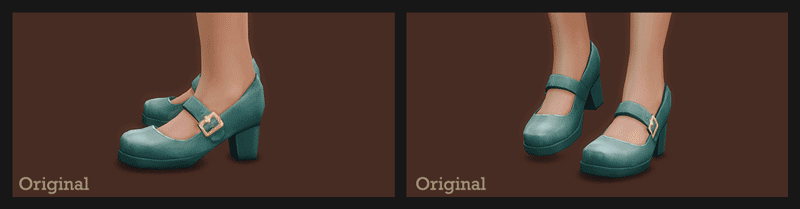 Paranormal Mary Jane Revamp V2 - 90 swatches - The Sims 4 Create a Sim ...