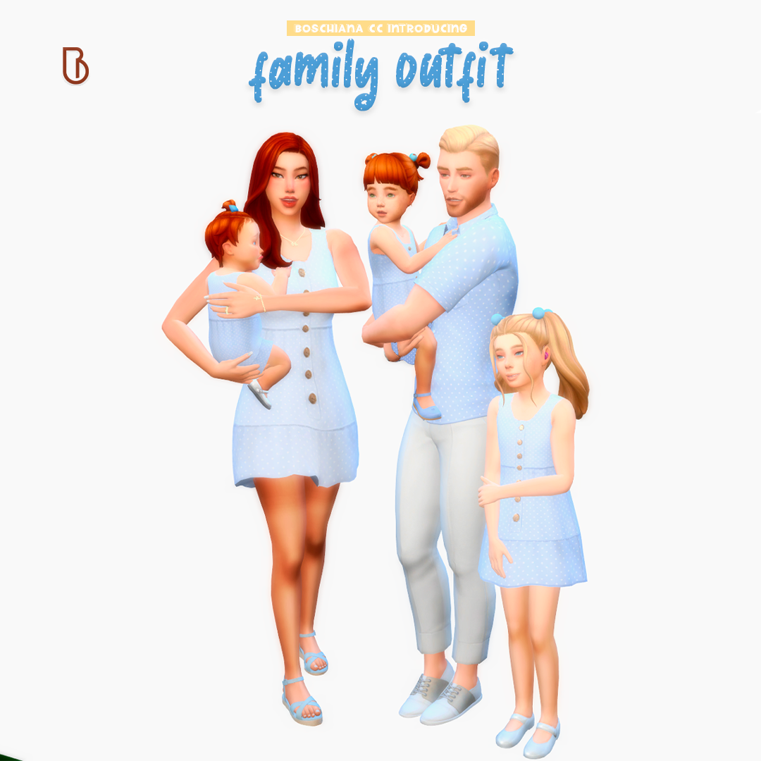 Family Outfit - Dad - version 2 - The Sims 4 Create a Sim - CurseForge