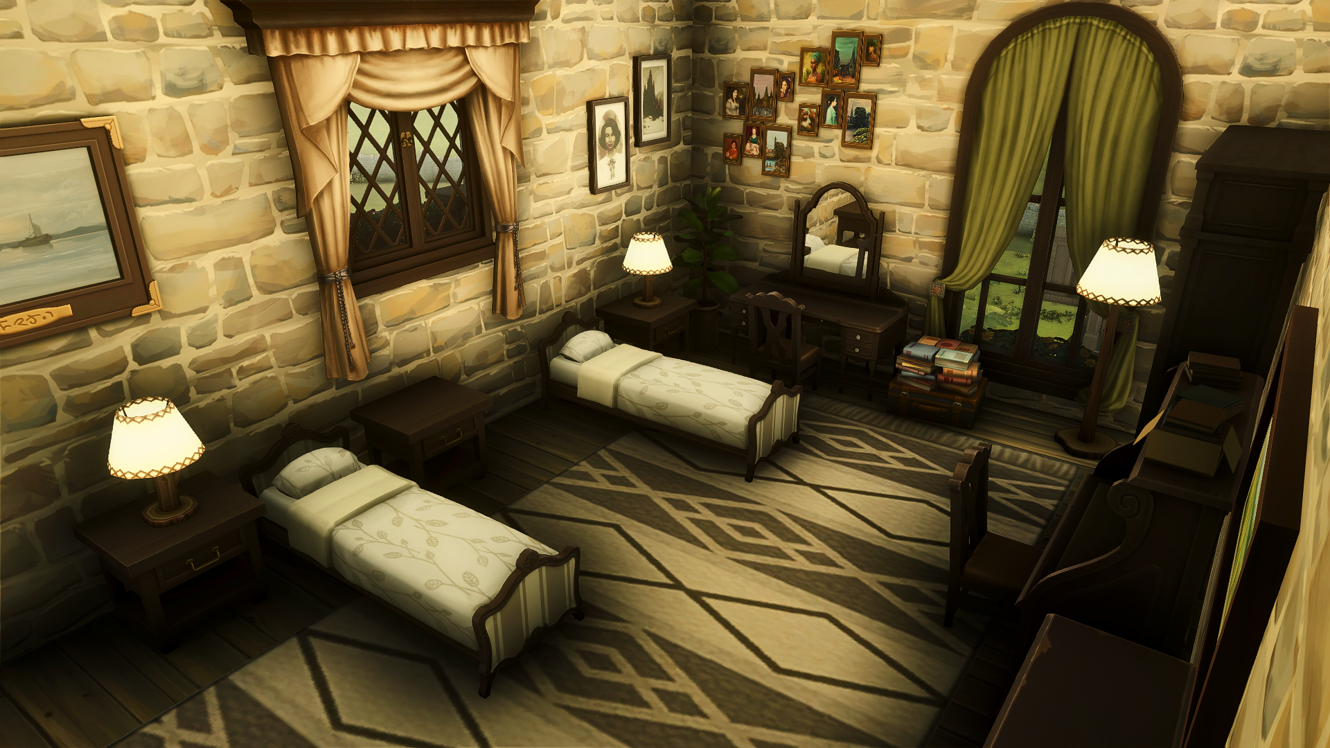 Big Medieval Castle - The Sims 4 Rooms / Lots - CurseForge