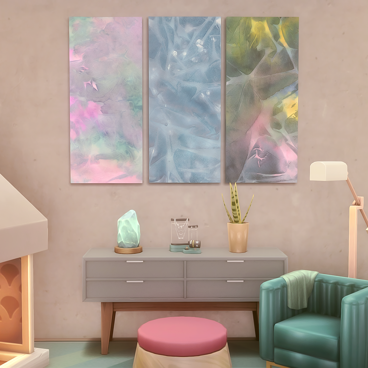 Frozen Watercolor Paintings - Gallery - The Sims 4 Build / Buy - CurseForge