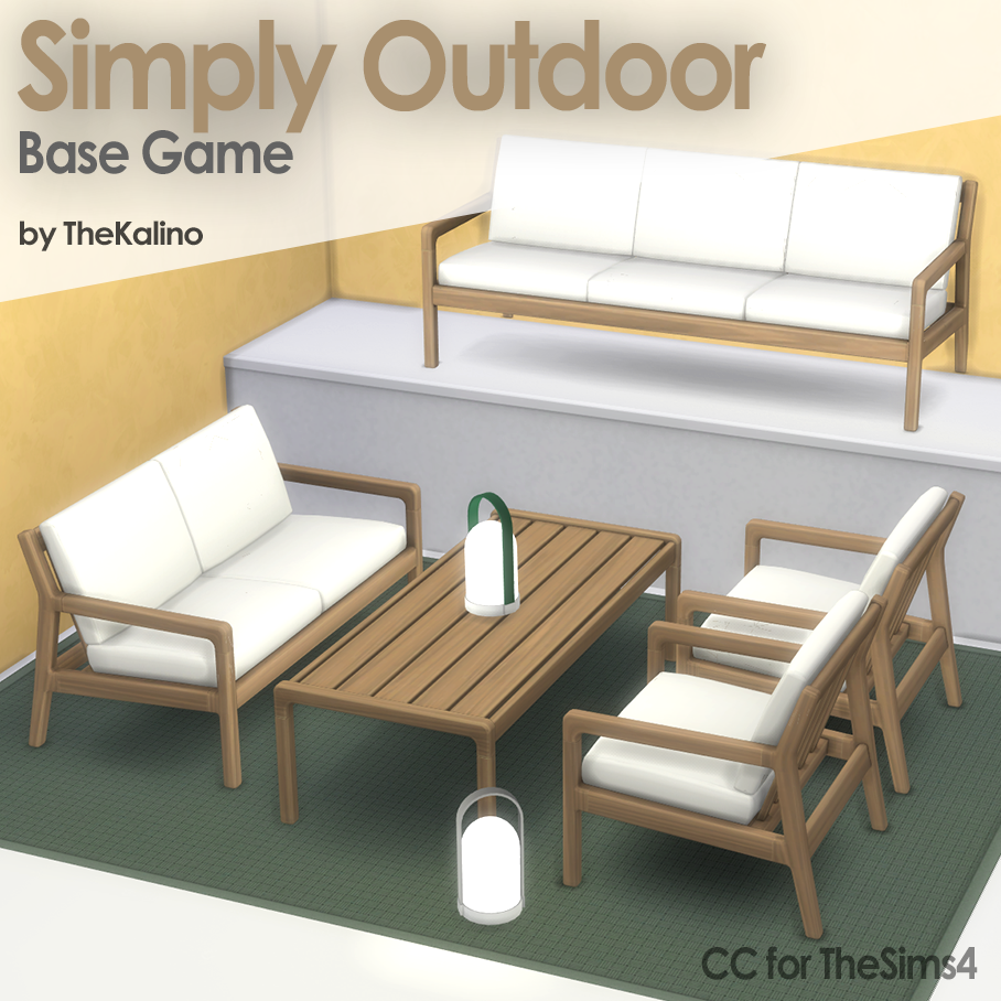 Simply Outdoor - The Sims 4 Build / Buy - CurseForge