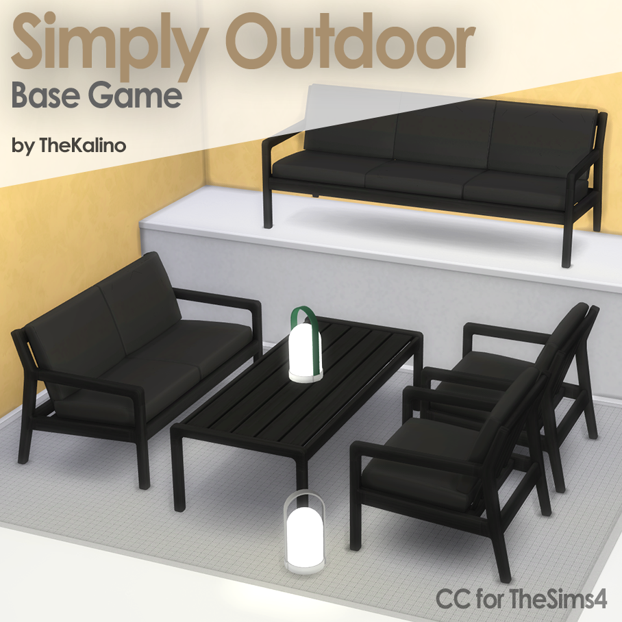 Simply Outdoor - The Sims 4 Build / Buy - CurseForge