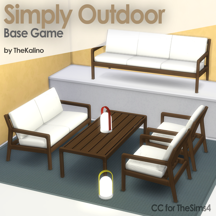 Simply Outdoor - The Sims 4 Build / Buy - CurseForge