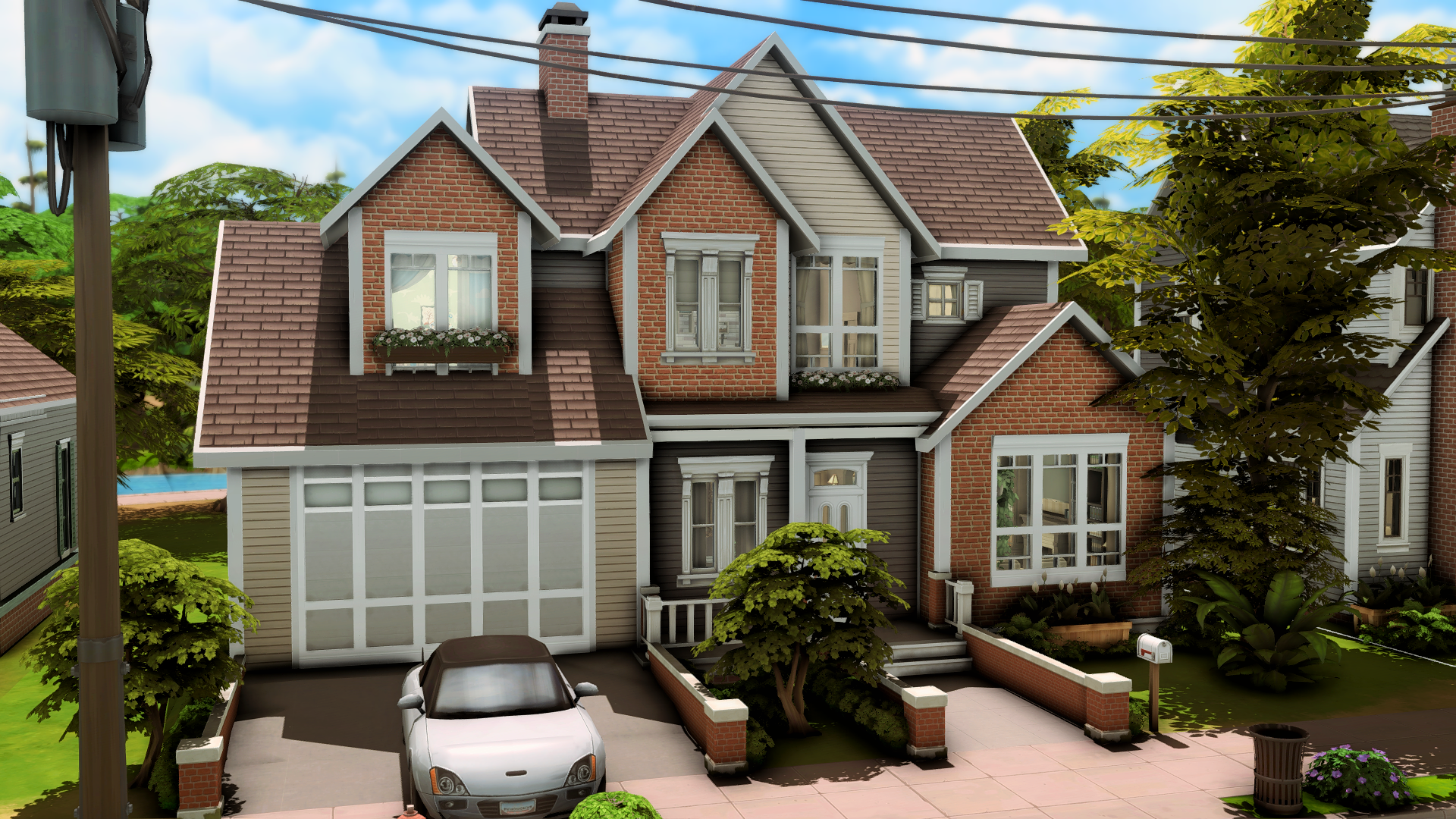 Suburban House II - The Sims 4 Rooms / Lots - CurseForge