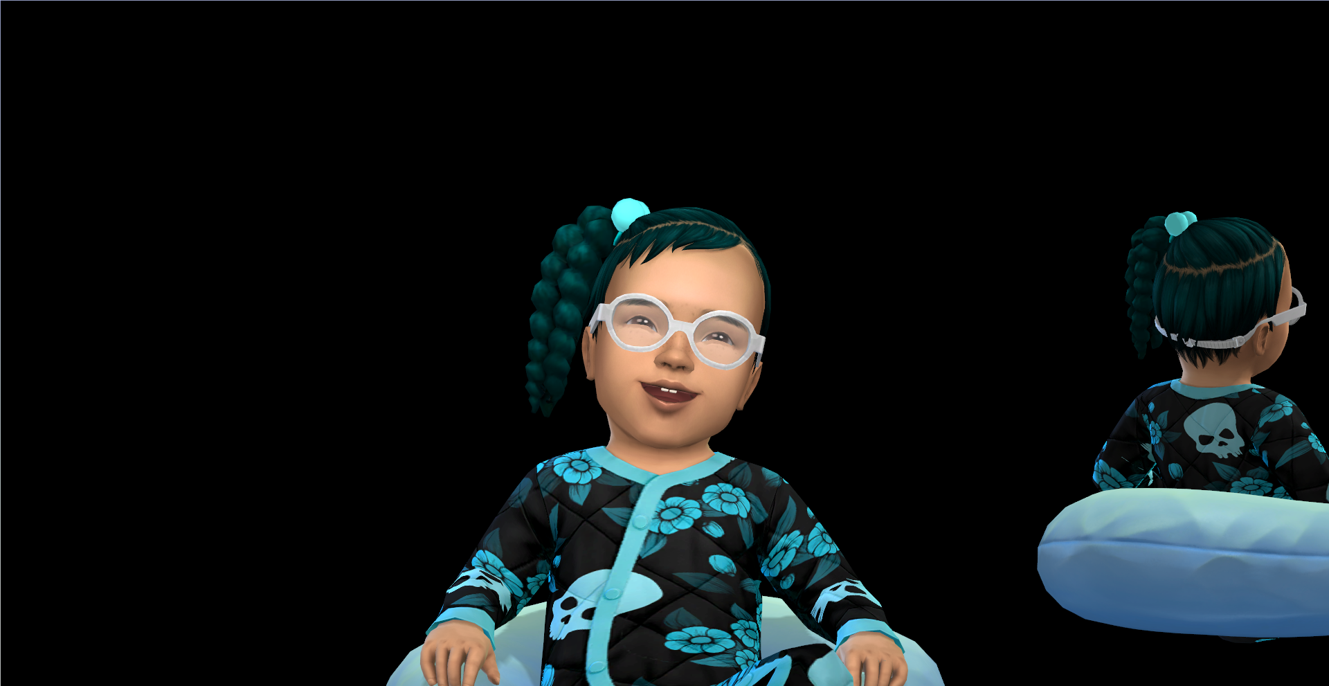 FatalRoseCreations Infant Side Braid - The Sims 4 Create a Sim - CurseForge