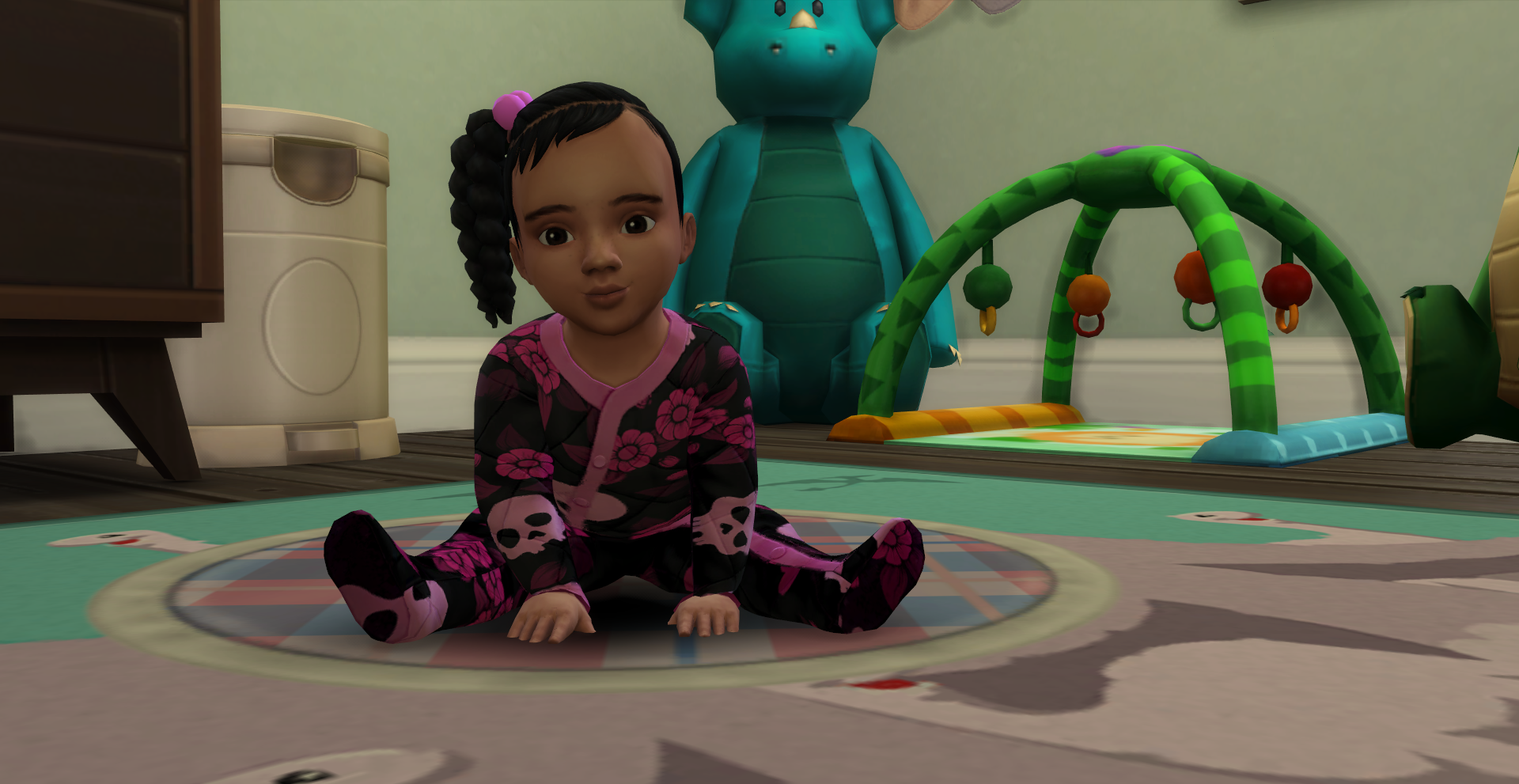 FatalRoseCreations Infant Side Braid - The Sims 4 Create a Sim - CurseForge