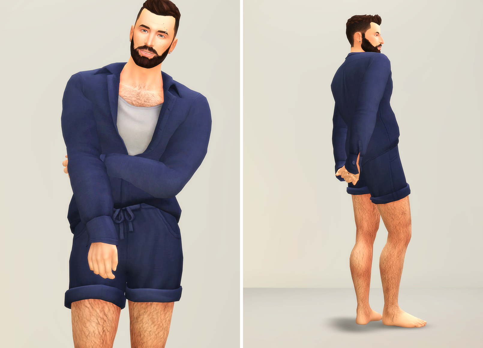 Download Mellow II - Long Sleeves Shirt & Shorter Pants for M - The ...