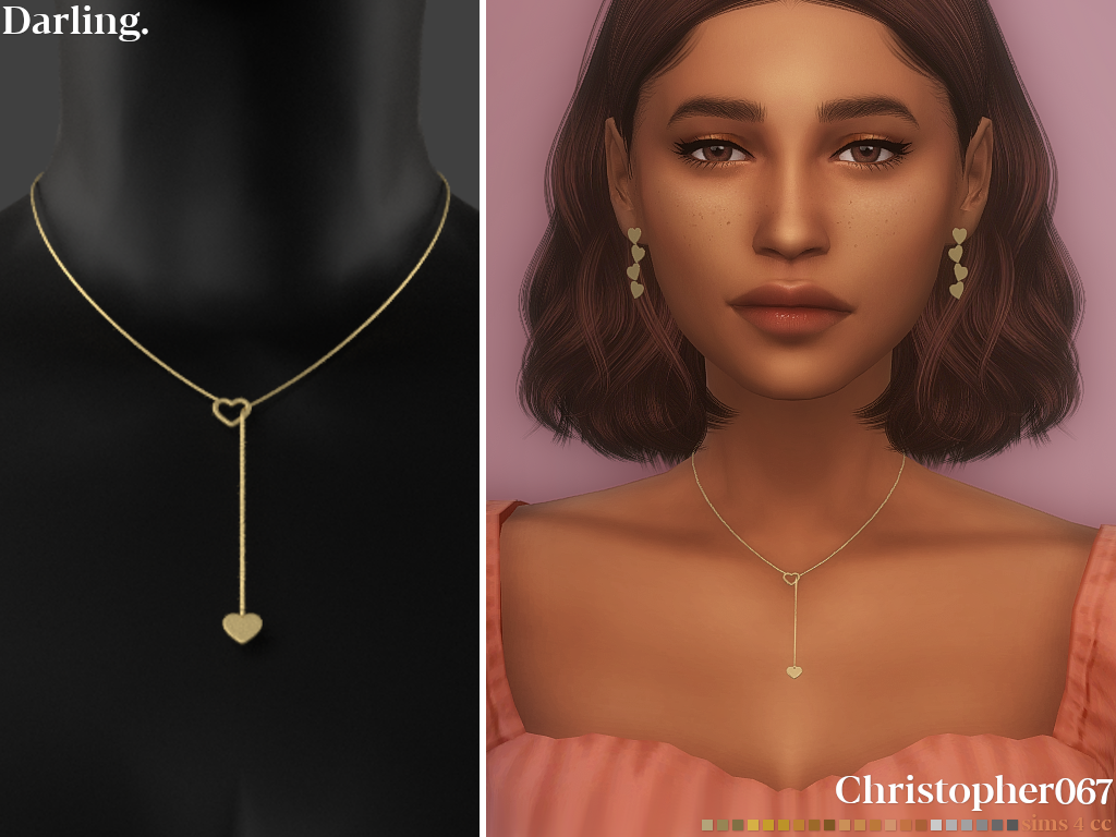 Darling Necklace - The Sims 4 Create a Sim - CurseForge