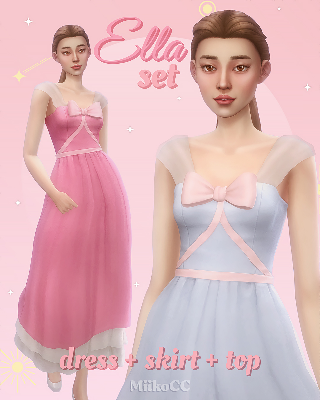 Ella set - The Sims 4 Create a Sim - CurseForge