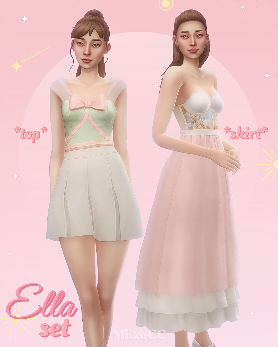 Ella set - Gallery - The Sims 4 Create a Sim - CurseForge