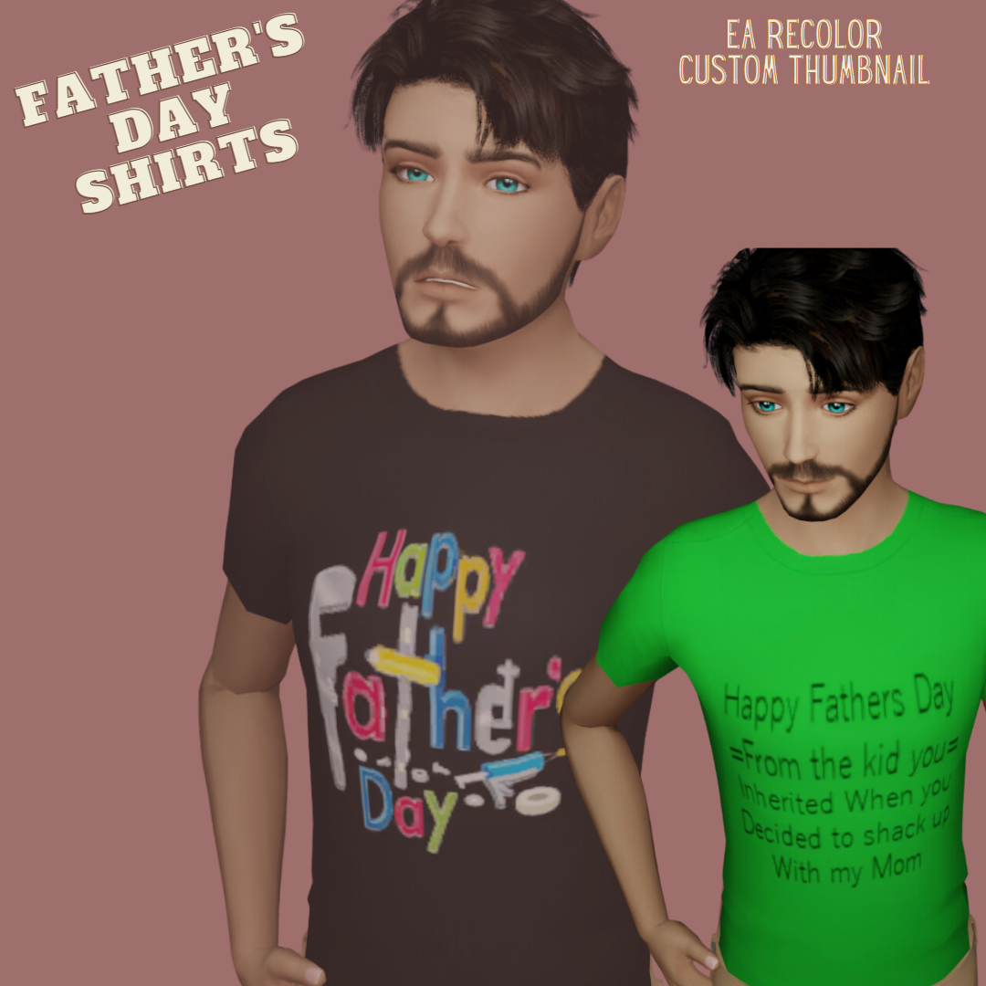 Fathers day Shirt - Gallery - The Sims 4 Create a Sim - CurseForge