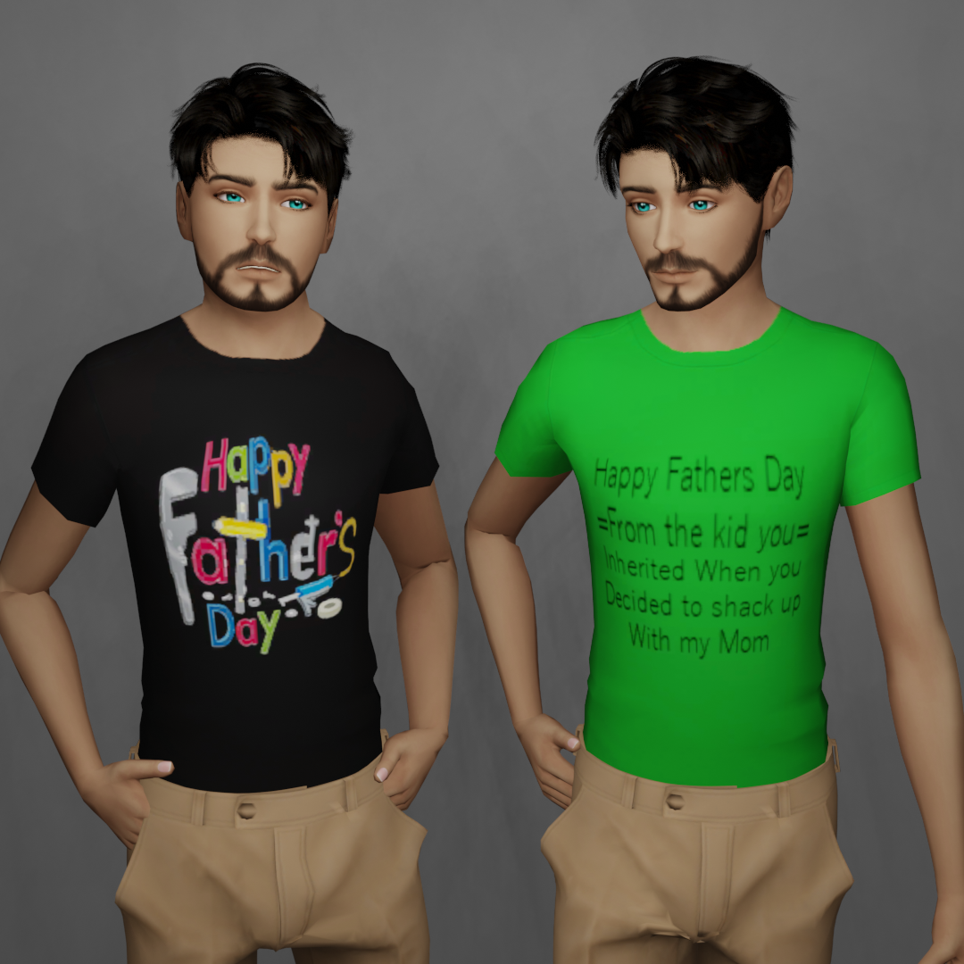 Fathers day Shirt - The Sims 4 Create a Sim - CurseForge