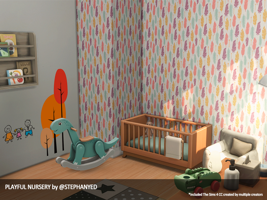 Playful Nursery Infant Room - The Sims 4 Rooms / Lots - CurseForge