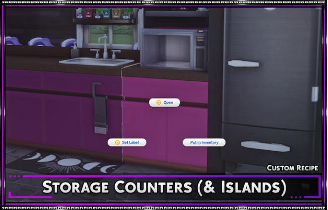 Storage Counters & Islands - The Sims 4 Build / Buy - CurseForge