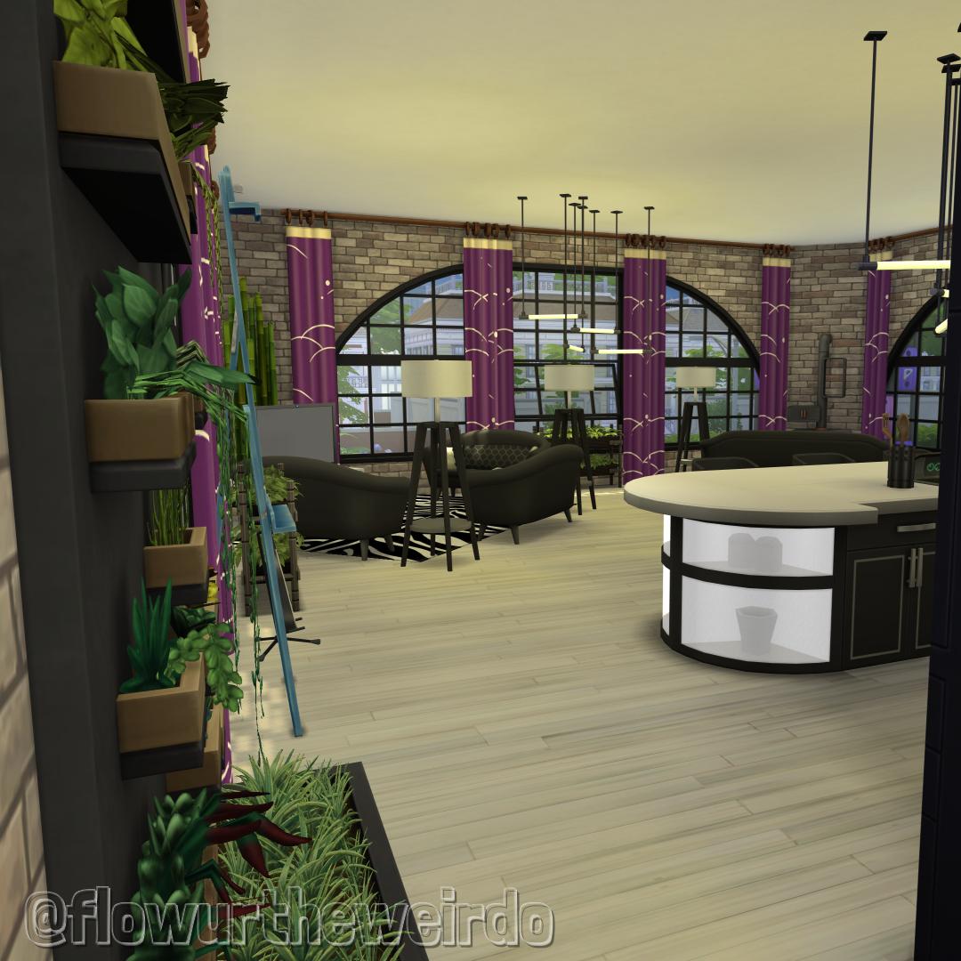 Fun Café with Apartment Above - The Sims 4 Rooms / Lots - CurseForge