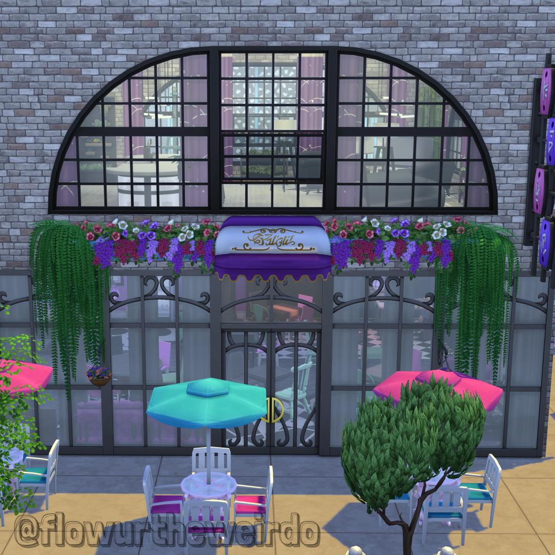 Fun Café with Apartment Above - The Sims 4 Rooms / Lots - CurseForge