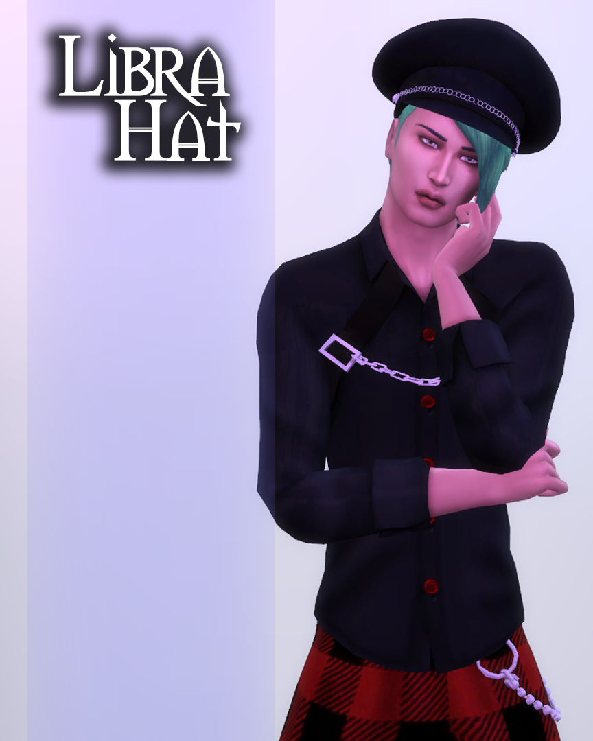 Libra Hat (Distorted Dusk Collection) - The Sims 4 Create a Sim - CurseForge
