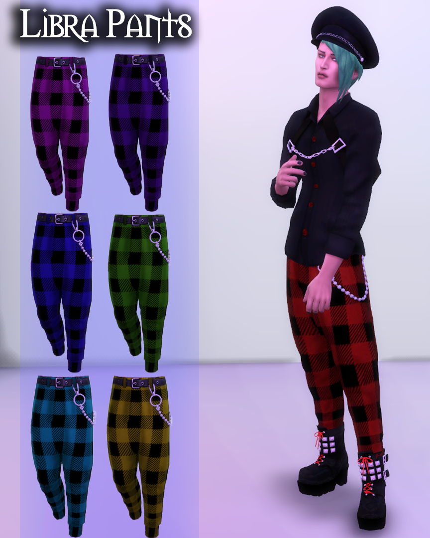 Libra Pants (Distorted Dusk Collection) - The Sims 4 Create a Sim ...